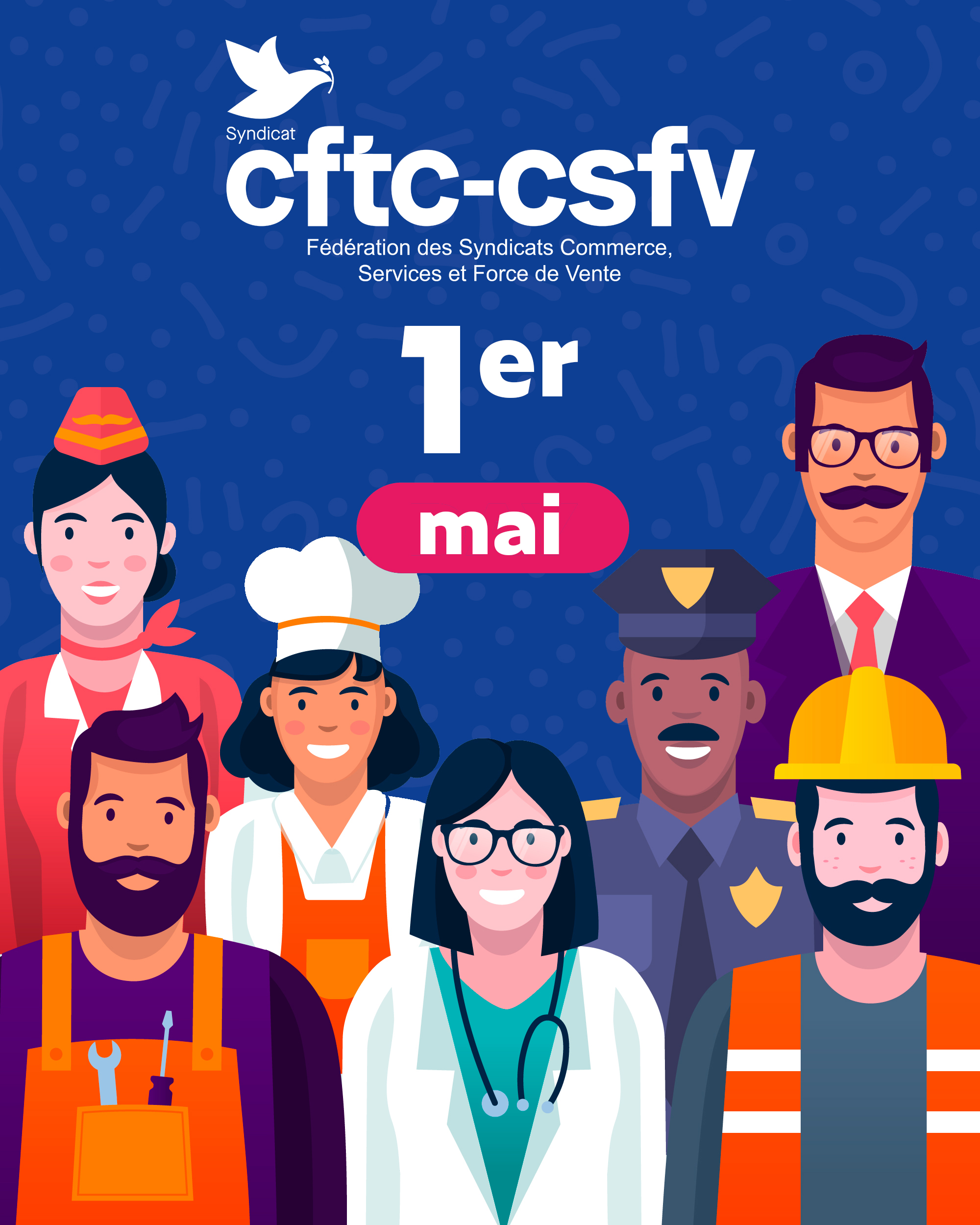 1er mai : la Fête du travail, pas celle de l'exploitation | Fédération des syndicats CFTC-CSFV